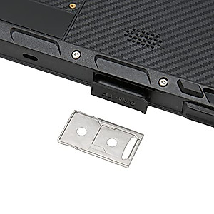 Naroote Tablet, 10in 4GB RAM 64GB ROM NFC Support Outdoor Tablet Front 500W Rear 1300W for Harsh Working Place (US Plug)