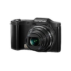 Olympus SZ-12 14MP Digital Camera with 24x Wide-Angle Zoom (Black) (Old Model)