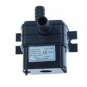 Submersible Sump Pump 4.8W 240L/H DC12V Micro Wiring Water Pump DC 12V Diving Pump 2415-1 Submersible Pool Transfer Pump