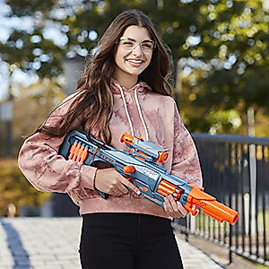 Nerf Elite 2.0 Eaglepoint RD-8 Blaster - 8-Dart Drum, Detachable Scope and Barrel, 16 Official Elite Darts, Bolt Action
