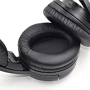 YunYiYi Black Replacement Foam Earpads Pillow Ear Pads Cushions Cover Cups Repair Parts Compatible with Sony MDR-RF925RK MDR-RF970RK RF985R Headphones