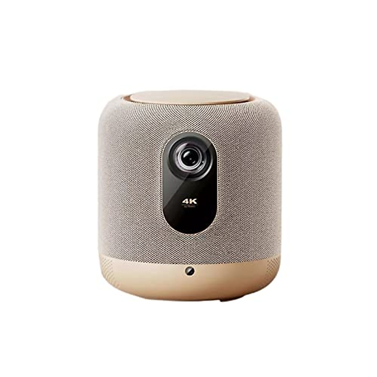 KKJJ Mini Projector 4K LED Gaming Projector 2500ANSI Lumen HDR10 4+64G 120Hz 12ms Game Delay Home Theater Portable Beamer (Color : Brown)