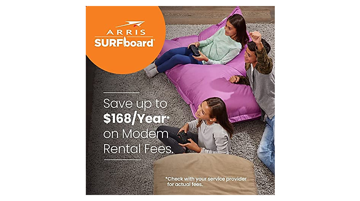 ARRIS Surfboard SBG10-RB: Dual Band Wi-Fi & Cable Modem Combo