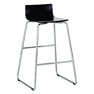 Safco Products 4299ES Bosk Bentwood Bar Stool, Espresso