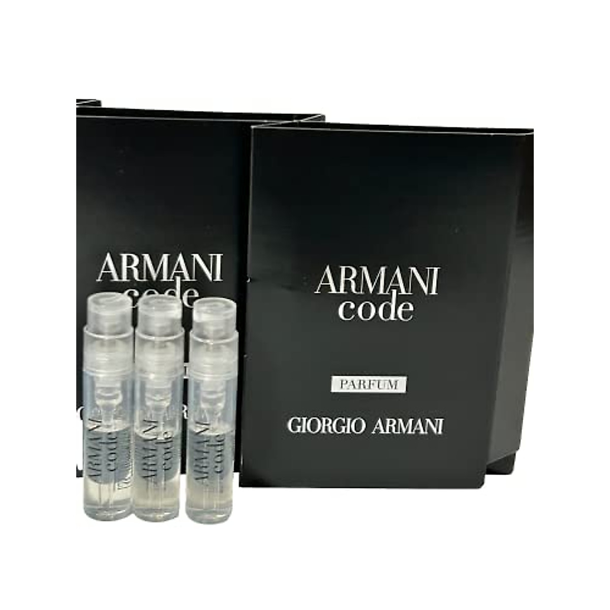 GIORGIO ARMANI Men ARMANI CODE PARFUM Sample Spray Perfume 1.2ml /.04 oz - 3 PCS set
