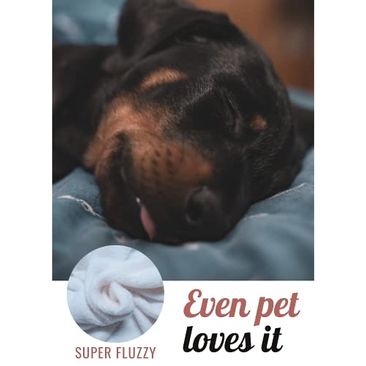 InnoBeta Doberman Pinscher Gifts, Doberman Blanket Throws for Dobie Mom Dad, Gifts for Doberman Pinscher Lovers, 50 x 65 inches, Perfect for Birthday Christmas Thanksgiving