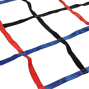 DAUERHAFT Climbing Net, 3 Colors Climbing Net Cultivate Motor Skills Improve Self Confidence for Playgrounds