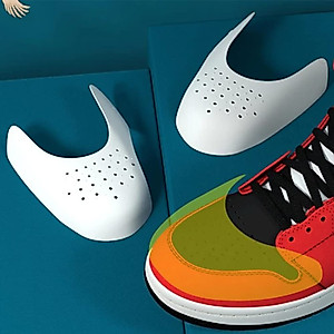 TooTwo 2 Pairs Shoe Crease Protectors for Jordan 1 and Air Force 1, Shoe Crease Guard Protector S (US Size 5''-8.5'')