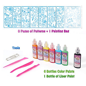 Koltose by Mash Sticky Suncatcher Art Craft Kit for Kids – Sun Catcher Window Art Craft Kit for Girls and Boys Ages 4 – 15, Over 100 Designs