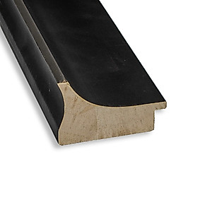 Amanti Art Black Full Length Mirror, 65x29 Allure Charcoal Tall Free Standing Body Wall Mirror Full Length for Dressing, Casual Wood Frame, Lean on Floor or Hang, Wall Decor from WI, USA