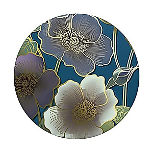 Roses Floral Pattern Phone Popper PopSockets Swappable PopGrip