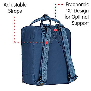 FJALL RAVEN(フェールラーベン) Fährlaven Kanken Mini Royal Blue-Goose Eye Backpack