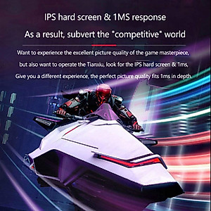 LIQIANG 2K Computer Monitor, Game Monitor, 2560 * 1440 Resolution, 16:9, HDMI Interface, DP, Audio Interface, 1 (ms) Fast Response, 144Hz, Support Wall Mount