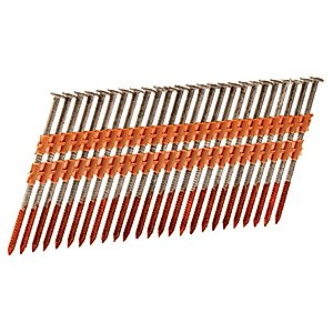 Metabo HPT Framing Nails | 3 Inch x 0.120 | 21 Degree | Full Round Head | Ring Shank | Hot Dipped Galvanized | 1,000 Count | 20302SHPT