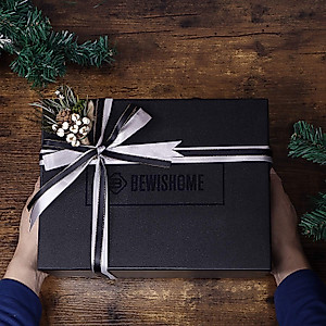 BEWISHOME 20 Slot Watch Box for Men Watch Case, Watch Display Case with Real Glass Lid, 2 Layers Watch Holder Organizer, Metal Hinge, Brown Leather SSH24Z