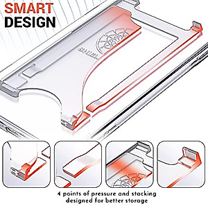 Shields Up Designed for iPhone 14 Pro Max Case with Card Holder (3 Cards), iPhone 14 Pro Max Case Wallet with Stand, Slim Protective Shockproof Transparent Cover for iPhone 14 Pro Max 6.7 inch, Clear