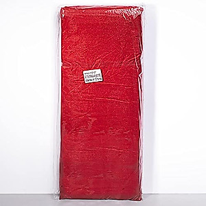 Anderson's Red Glitter Organza Wedding Decorating Fabric, 54 Inches x 40 Yards