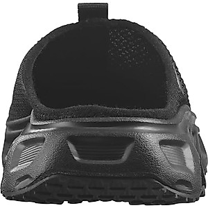 Salomon Women's Walking Loafer, Black/Black/Alloy, 9.5