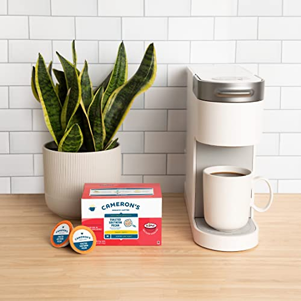 Cameron's Coffee Single Serve Pods, Flavored, Toasted Southern Pecan, 12 Count (Pack of 1)