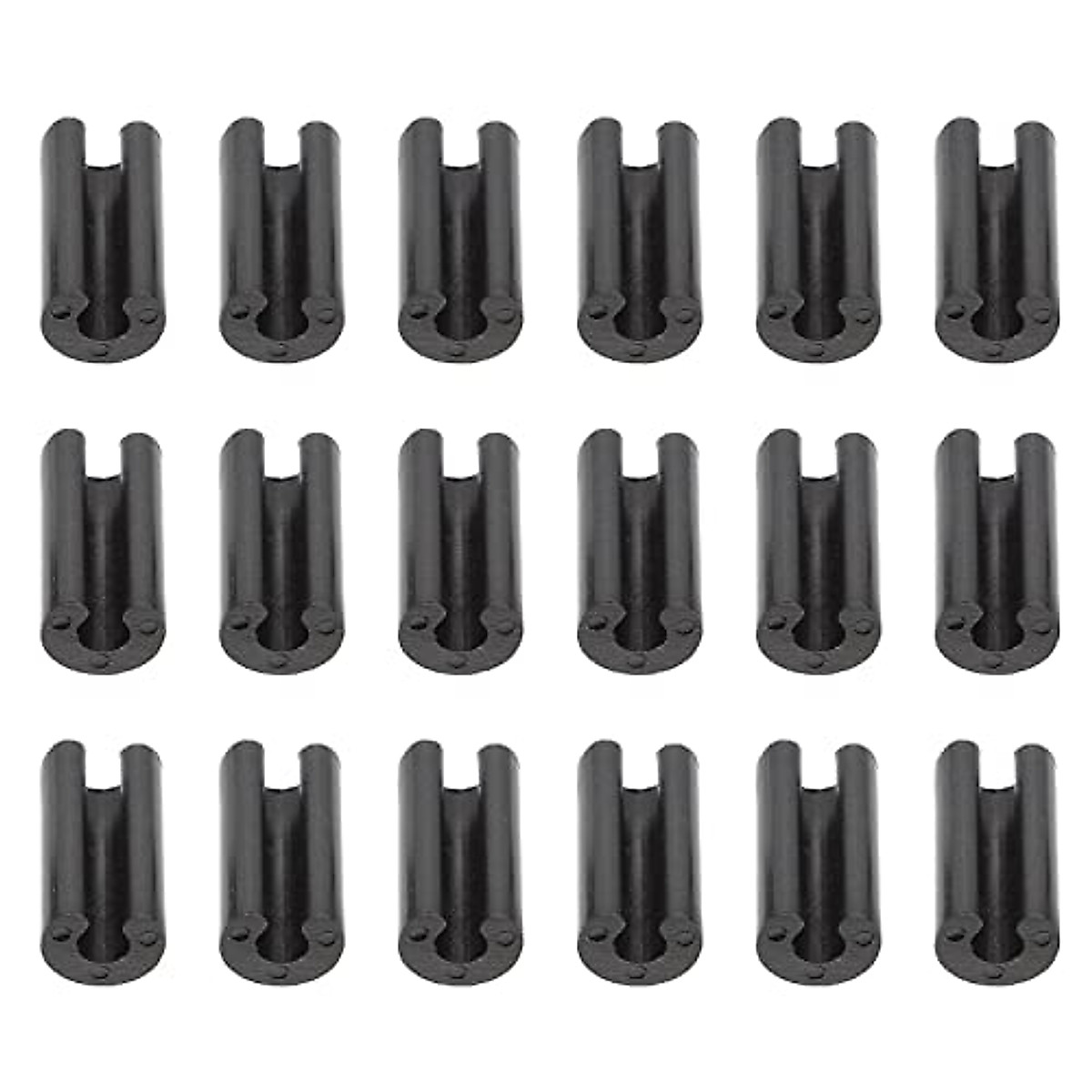 DOITOOL 100Pcs Rubber Feet for Sink Grid, Sink Protectors for Kitchen Sink, Kitchen Sink Wire Rack Feet Replacement Protector Parts for Kitchen Rack (Black)