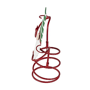 The Lakeside Collection Wine Bottle&Glass Holder-Gnome