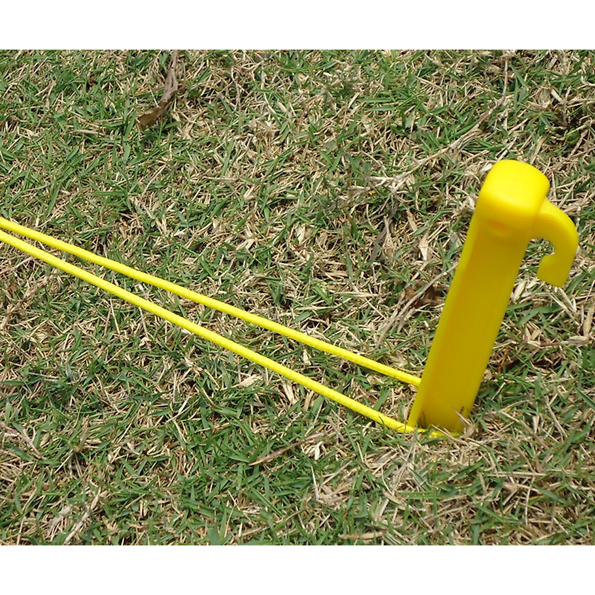 24pcs 9 225mm Durable Tent Pegs Plastic Spike Hook Awning Camping Caravan by Micro Trader