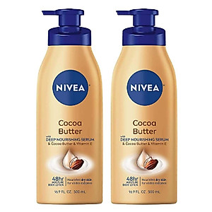NIVEA Cocoa Butter Body Lotion 16.9 fl. oz. (Pack of 2)