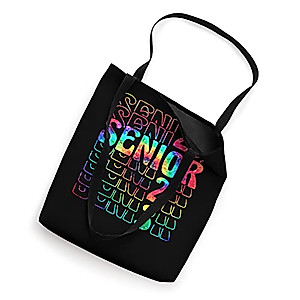 Senior Graduation 23 Men Girl Class Of 2023 Senior Tie Dye Tote Bag