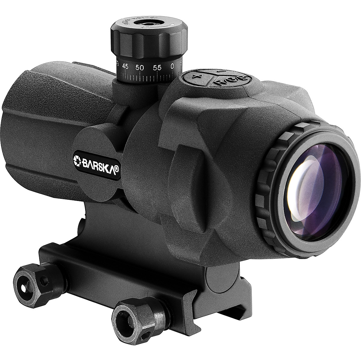 Barska AC12692 3x30 Pro Prism Scope with Illuminated Cross Dot Reticle and Mount