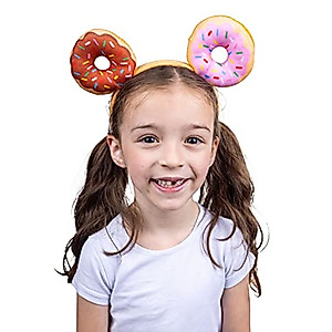 Dress Up America Donut Headband - The Perfect Donut Party Supplies Or Doughnut Costume Accessories