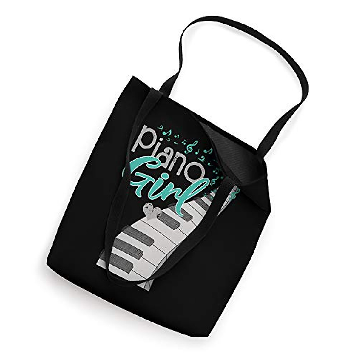 Piano Player Lover Kids Pianist Girls Piano Music Tote Bag