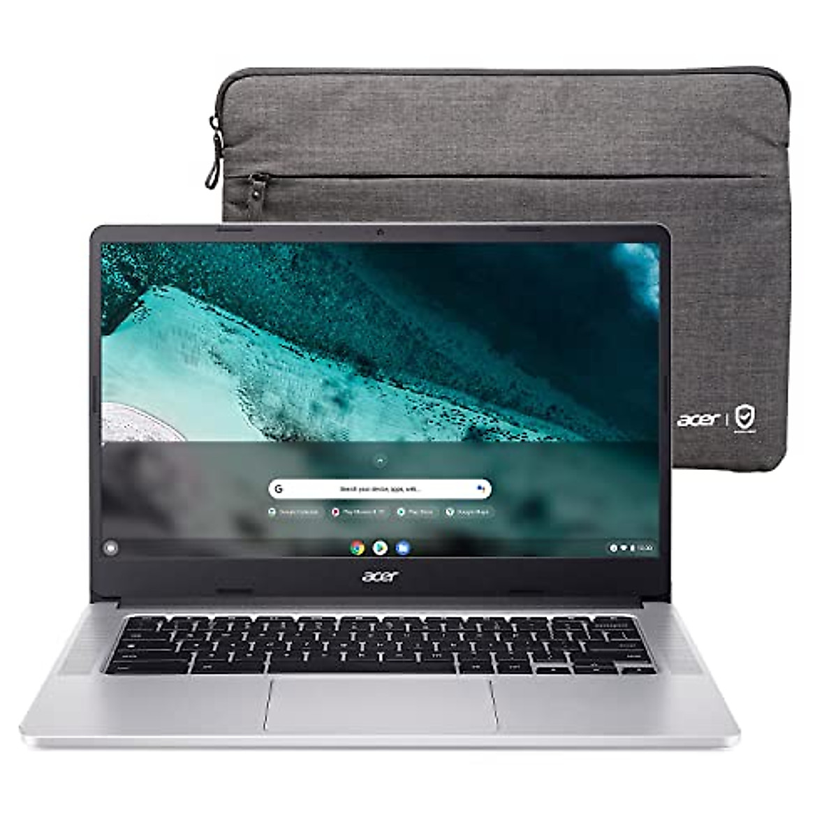 Acer Chromebook 314 Laptop | Intel Pentium Silver N6000 | 14" Full HD IPS Touch | Intel UHD Graphics | 8GB LPDDR4X | 64GB eMMC | Wi-Fi 6 | DTS Audio | Chrome OS | CB314-3HT-P6QW