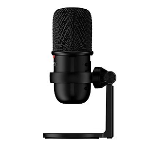 HyperX SoloCast USB Condenser Microphone Tap-to-Mute Sensor Card for Gaming Streaming Podcasts Twitch YouTube Discord - Black (Renewed)