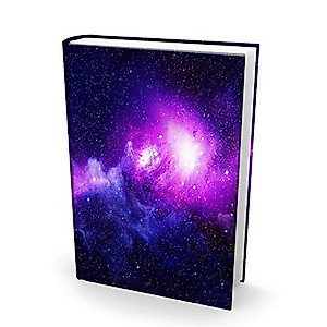 Book Sox - 6 Jumbo Prints Stretchable Book Covers with 2 Limited Editions: Unicorn and Retro and Bonus Package of Mechanical Color Pencils