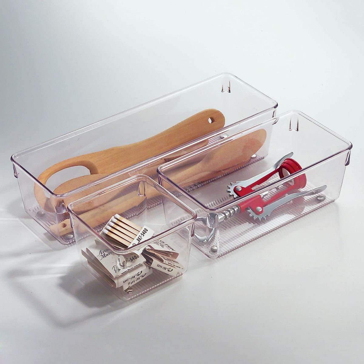 Linus 3.2" x 6.4" x 2" Drawer Organizer