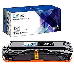 LxTek Compatible Toner Cartridge Replacement for Canon 131 131H to compatible with Laserjet CP1525nw CM1312nfi ImageClass MF624Cw MF8280Cw MF628Cw LBP7110Cw Printer (Black, 1 Pack-High Yield)
