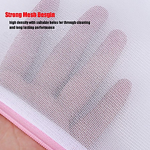 3 Pcs Large Laundry Mesh Bags,Wash Bags delicate laundry bag for College,Dorm,Storage 16 x 20inch