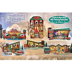 Santa's Soda Shop | The Retro Christmas Village Table Top Display