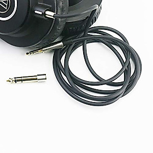 NewFantasia Replacement Audio Upgrade Cable Compatible with Audio Technica ATH-M50x, ATH-M40x, ATH-M60X, ATH-M70x Headphones 3meters/9.9feet