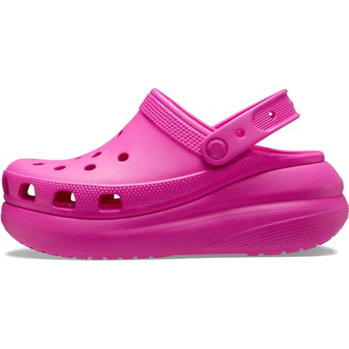 Crocs Unisex Classic Crush Clogs | Platform Shoes, Juice, 8 US Men