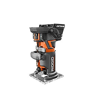 18-Volt OCTANE™ Cordless Brushless Compact Fixed Base Router with 1/4 in. Bit, Round and Square Bases, and Collet Wrench