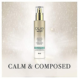 Olay Mist Ultimate Hydration Essence Calming With Aloe Leaf & Chamomile, 3.3 fl oz