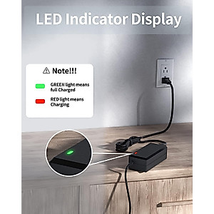 Cuifati Universal 42V 2A Battery Charger, 42V 2A Electric Scooter Charger for GOTRAX GXL V2, G2, G3, G4, Glider, XR Elite, XR Ultra 36V Lithium ion Battery (US Plug)