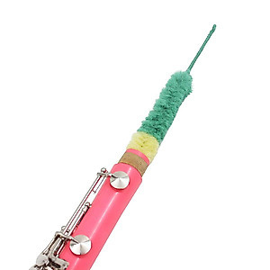 VBESTLIFE Soft Clarinet Cleaner, Soft Cleaning Brush Cleaner Tool Kit Accessory for Clarinet Wind Instruments