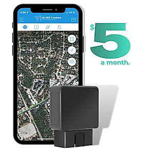 US GPS Tracker - OBD Tracker for Vehicles [4G LTE] - $5 a Month