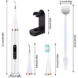 Yunbim Canident Dog Toothbrush, 5 Adjustable Strengths, IPX6 Waterproof, Removes Tartar, Ultra Soft, Reusable, Includes 2 Toothbrush Heads, Black-c