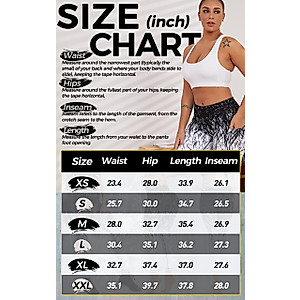 COOLOMG Women Yoga Pants Running Tights Low Rise Leggings Workout Gym with Hidden Pockets