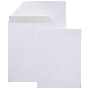 Amazon Basics Catalog Mailing Envelopes, Peel and Seal, 9x12 Inch, White, 250-Pack
