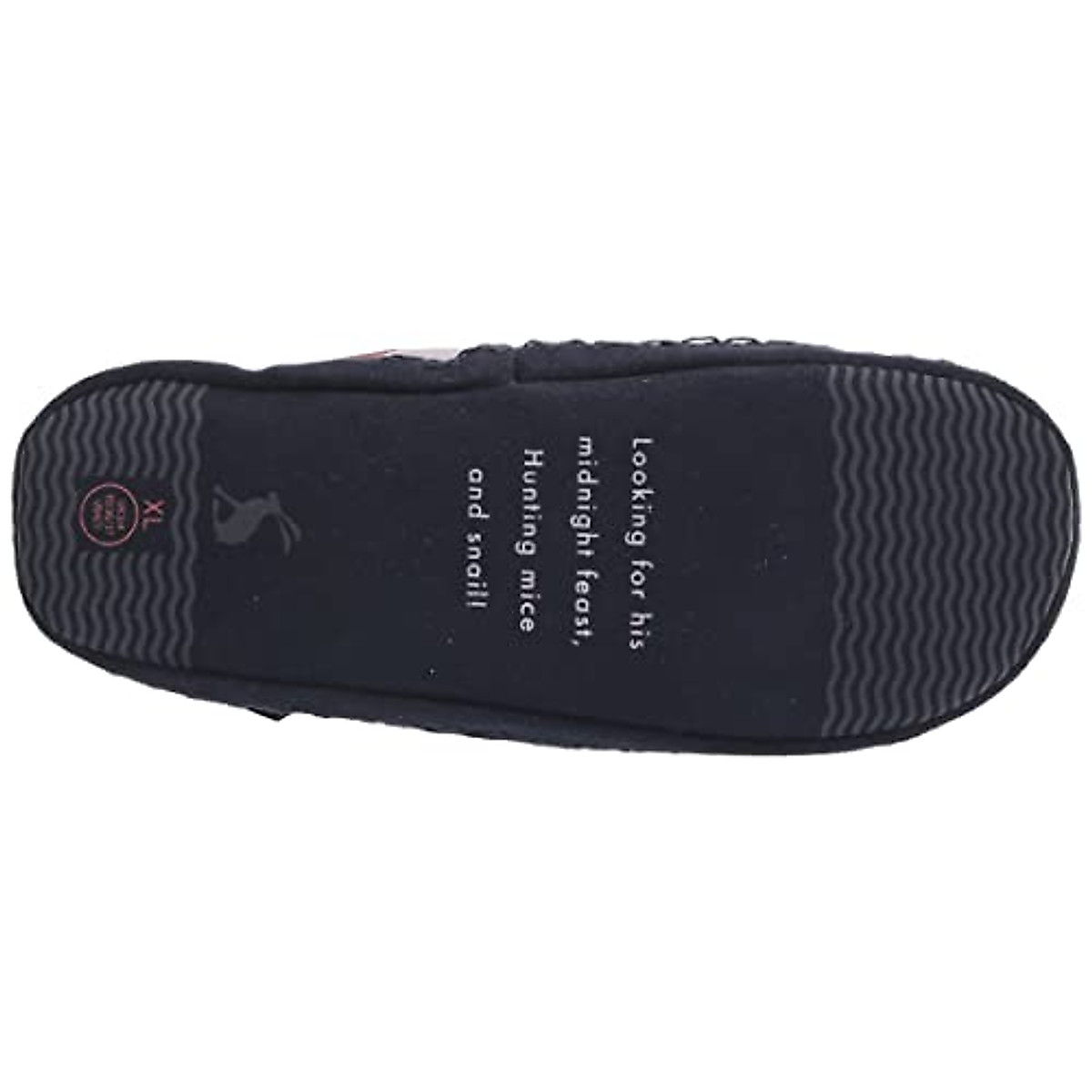 Joules Boy's Slipper Socks, Grey Tigers