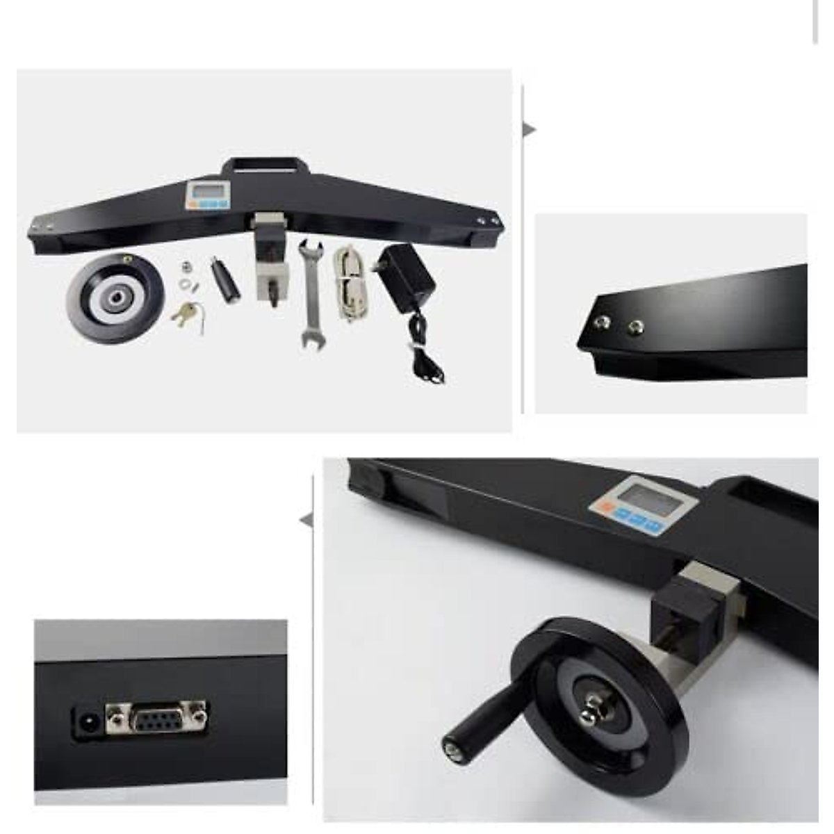 Digital Wire Tension Meter Rope Tensiometer with Maximum Load Value 100KN ASZ-100